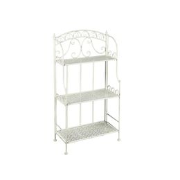 AMBIENTE HAUS Regal mit 3 Boden - antikweiss in antikweiss | Gr.: onesize