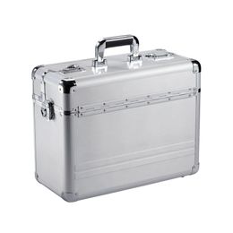 Dermata Aktenkoffer 46 cm Laptopfach in silber | Gr.: onesize