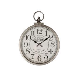 AMBIENTE HAUS Wanduhr Silber 35cm insilber faber | Gr.: onesize