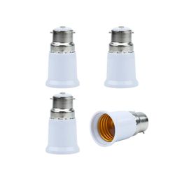 Intirilife 4er Set Lampenadapter G9 auf E14 in WEISS | Gr.: onesize