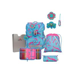 DerDieDas Ergoflex Superlight Schulranzen-Set 5tlg. in Happy Pixel | Gr.: onesize