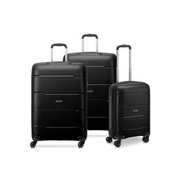 MODO by roncato Galaxy 4 Rollen Kofferset 3-teilig in black | Gr.: onesize
