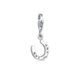 NENALINA Charm 925 Sterling Silber Hufeisen in Silber | Gr.: onesize