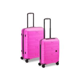 MODO by roncato Supernova 2.0 4 Rollen Kofferset 2-teilig in fuchsia | Gr.: onesize