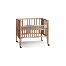 tiSsi Boxspring Anstellbett "Maxi" in Natur - 50 x 90cm | Gr.: onesize