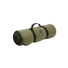 Brandit Decke "Fleece Blanket" in Grün | Gr.: onesize