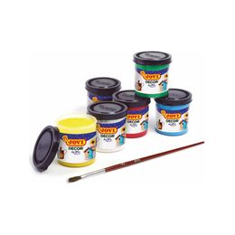 Acrylfarben Jovidecor Packung mit 6 Farben a 55ml farblich sortiert | Gr.: onesize