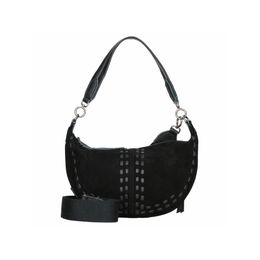 FREDsBRUDER FREDs BRUDER Life Is A Midi Hobo - Schultertasche 39 cm (black) in schwarz | Gr.: onesize