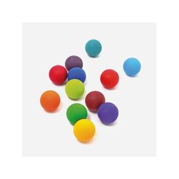 Grimm's Grimm's Kleine Regenbogenkugeln 12 Massivholzkugeln ab 1 Jahr in bunt | Gr.: onesize