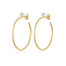 Elli Ohrringe 925 Sterling Silber in Gold | Gr.: onesize