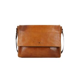 Green Burry Greenburry Newport Messenger Leder 35 cm in caramel | Gr.: onesize