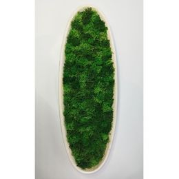 MeinVIPShop Moosbild Oval XXL 50 cm | Gr.: onesize