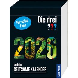 Kosmos Kalender - Die drei ??? und der seltsame Kalender 2026 | Gr.: onesize