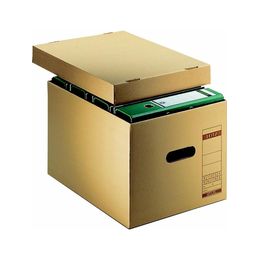 Leitz Archivschachtel A4 mit Deckel naturbraun | Gr.: onesize