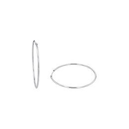 Amor Creolen Silber 925, rhodiniert in Silber | Gr.: onesize