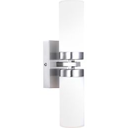 Globo lighting Wandleuchte "SPACE" in silver | Gr.: onesize