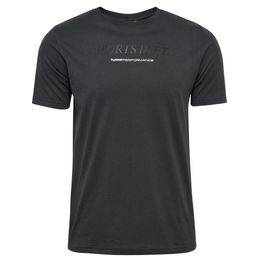 Hummel T-Shirt Hmlpulse Lebensstil Herren in ASPHALT | Gr.: S