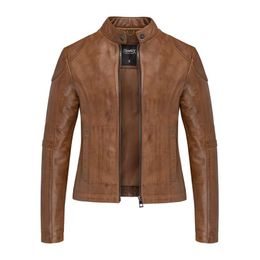REPUBLIX Lederjacke OPAL in Cognac | Gr.: XL