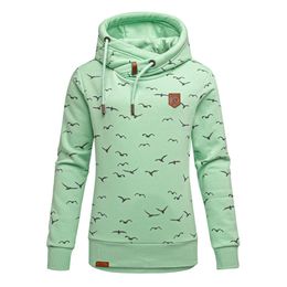 REPUBLIX Kapuzenpullover HARVA in Mint | Gr.: XL