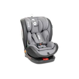 Lorelli Kindersitz Ares i-Size (40-150cm) Isofix, verstellbar, Sitz 360&deg; drehbar hellgrau