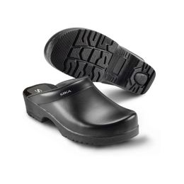 Sika Clog "Flexika - offener Clog" in Schwarz | Gr.: 47
