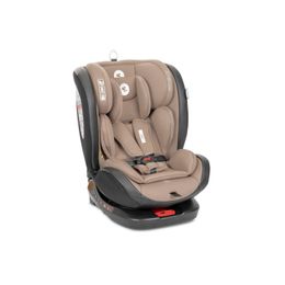 Lorelli Kindersitz Ares i-Size (40-150cm) Isofix, verstellbar, Sitz 360&deg; drehbar beige braun