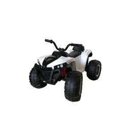 Elektro Kinderquad S888 weiss, Musikfunktion, 2x 25W Motoren, 12V 7Ah Akku