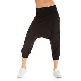WINSHAPE UNISEX 3/4-Haremshose WBE7 in schwarz | Gr.: XL