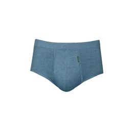 ZD ZERO DEFECTS Slip mit &Ouml;ffnung "Saturno" in Blau | Gr.: XL