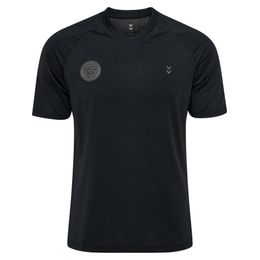 Hummel T-Shirt Hmlpulse Herren in BLACK/EBONY | Gr.: S