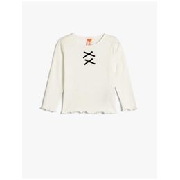 KOTON T-shirt in Weiß | Gr.: 4-6 Jahre