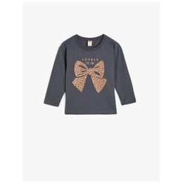 KOTON T-shirt in Anthrazit | Gr.: 0-12 Monate