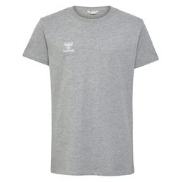 Hummel T-Shirt Hmlgo Lebensstil Kinder in GREY MELANGE | Gr.: 140