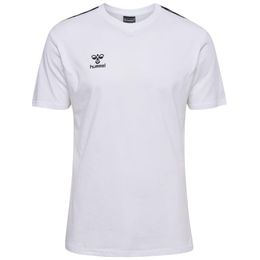 Hummel T-Shirt Hmlauthentic Herren in WHITE | Gr.: XXL