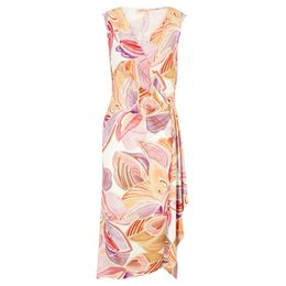 Cartoon Jerseykleid mit Raffung in Cream/Ros&eacute; | Gr.: 38