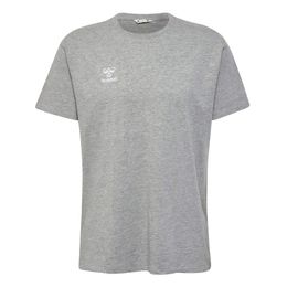 Hummel T-Shirt Hmlgo Herren in GREY MELANGE | Gr.: 3XL
