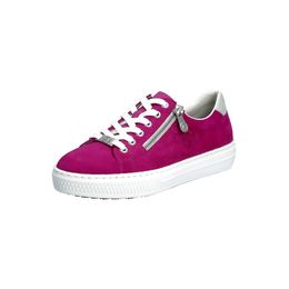 Rieker Sportliche Schn&uuml;rschuhe in Pink | Gr.: 42