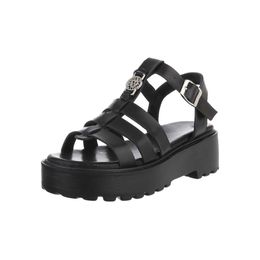 Ital-Design High-Heel Sandalette in Schwarz | Gr.: 37