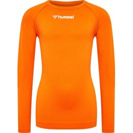 Hummel T-Shirt Hmlbl Kinder in ORANGE TIGER | Gr.: 104/116