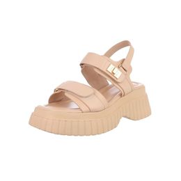 Ital-Design High-Heel Sandalette in Beige | Gr.: 38