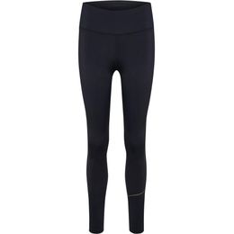 Hummel Leggings Hmlcourt Paddeltennis Damen in LIGHT GREY/BLACK | Gr.: S