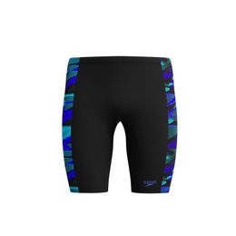 Speedo Badehose "Eco+ H-Boom" in Schwarz/ Blau | Gr.: 5