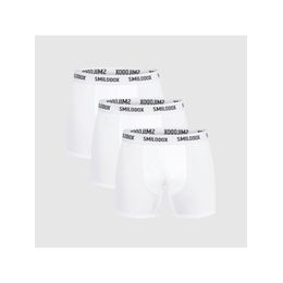Smilodox Modal Boxershorts 3er Pack in Wei&szlig; | Gr.: XXL
