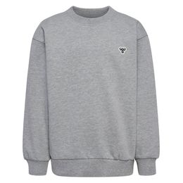 Hummel Sweatshirt Hmljr Loose Kinder in GREY MELANGE | Gr.: 146/152
