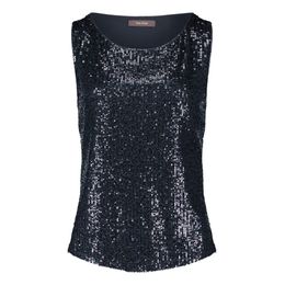Vera Mont Pailletten-Top ohne Arm in Night Sky | Gr.: 44