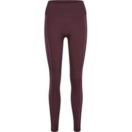 Hummel Leggings Hmlyoga Damen in FUDGE | Gr.: L