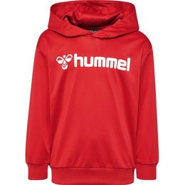 Hummel Kapuzenpullover Hmllogo Kinder in TRUE RED | Gr.: 152