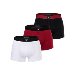 Emporio Armani Boxershort 3er Pack in Schwarz/Rot/Wei&szlig; | Gr.: XL