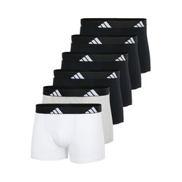 adidas Sportswear Retro Short / Pant Active Flex Cotton in Schwarz / wei&szlig; / grau | Gr.: M