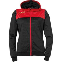 Kempa Trainingsjacke "Emotion 2.0" in Schwarz/ Rot | Gr.: XL